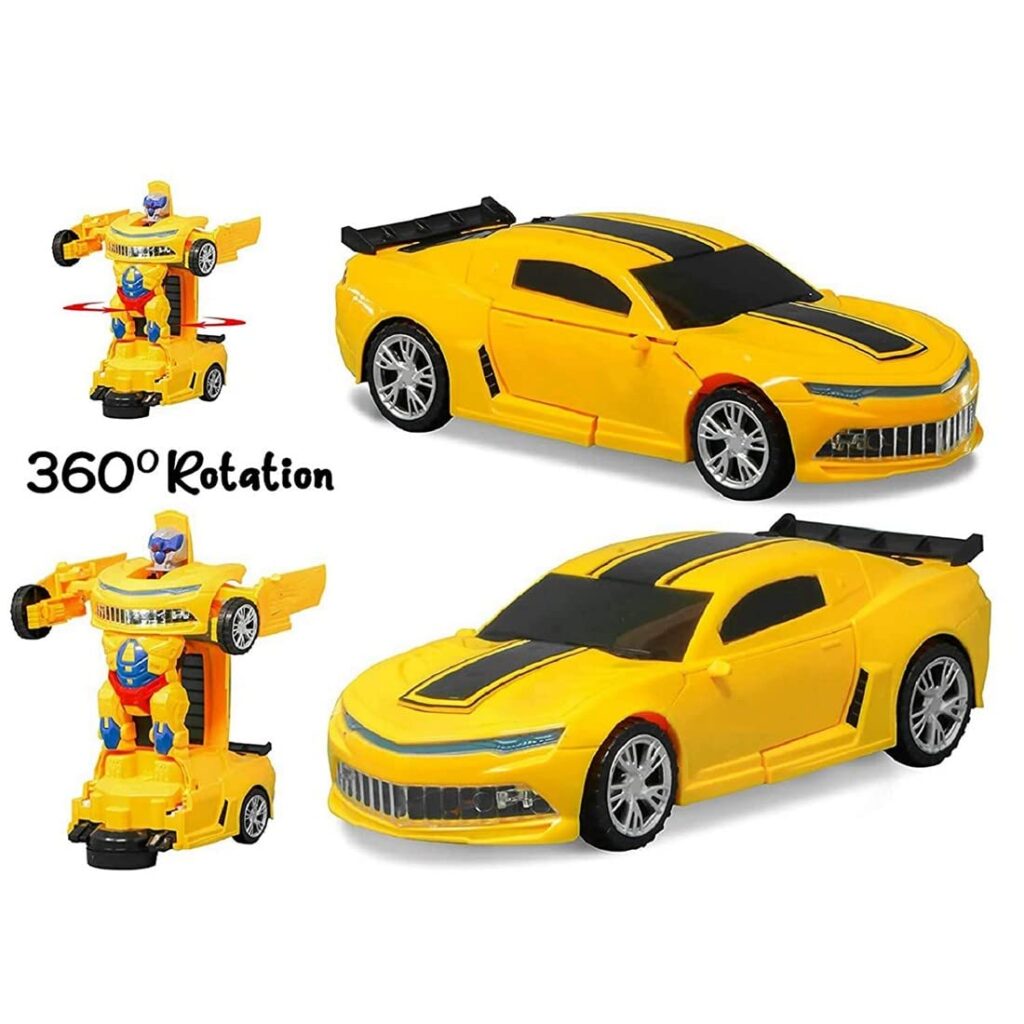 Yellow Transformer Robot Car – UniqueBuzz